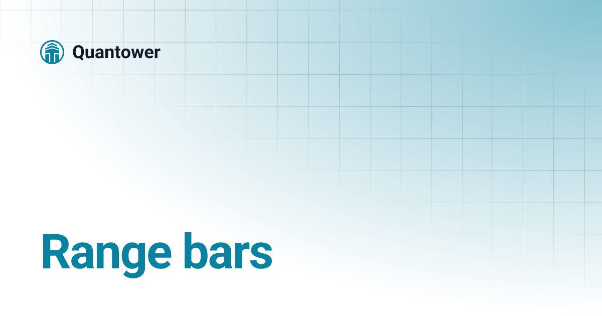 Range bars | Quantower