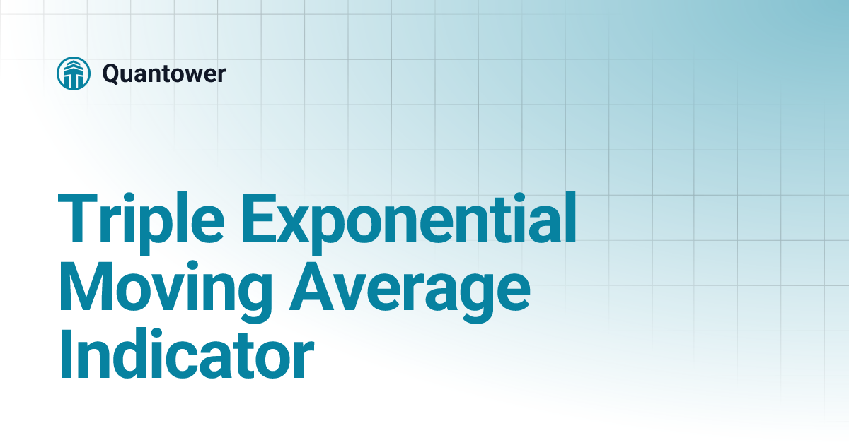 Triple Exponential Moving Average Indicator | Quantower